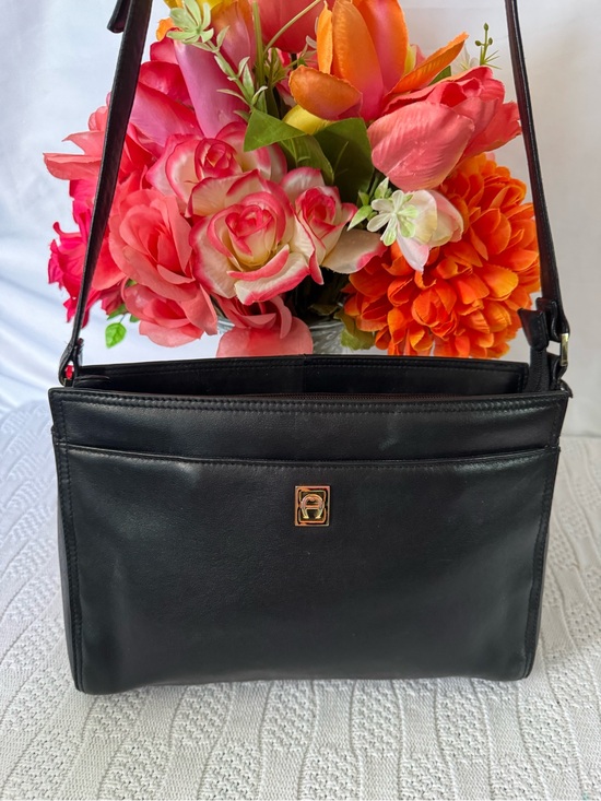 Etienne Aigner | Bags | Etienne Aigner Euc Vintage Leather Crossbody ...